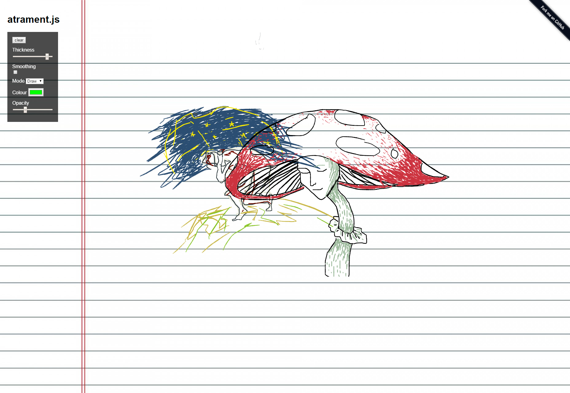 Atramentjs tiny html canvas js drawing and handwriting1 Jackchen 